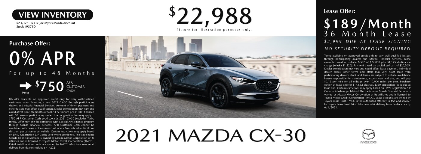 Joe Myers Mazda | New & Used Cars | Houston & Cypress, TX