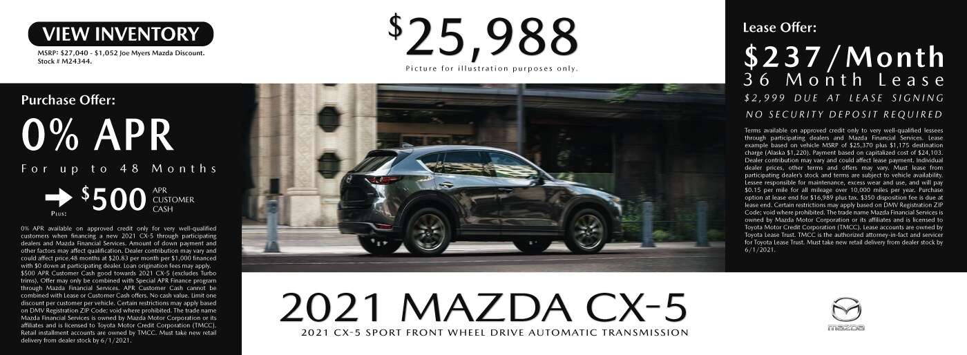 Joe Myers Mazda | New & Used Cars | Houston & Cypress, TX