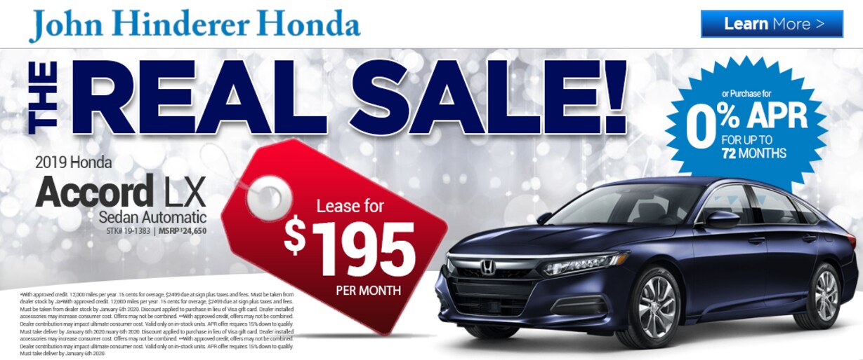 John Hinderer Honda | New Honda Dealership in Heath, OH
