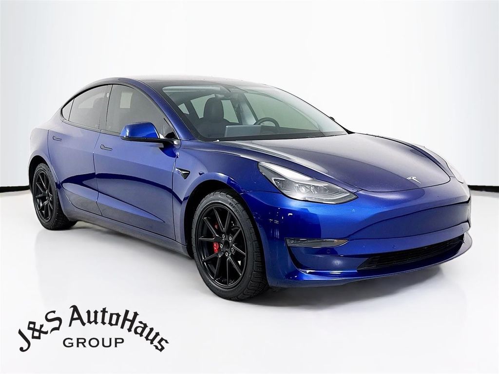 Used 2021 Tesla Model 3 For Sale at J S AutoHaus Group VIN 5YJ3E1EA8MF907544