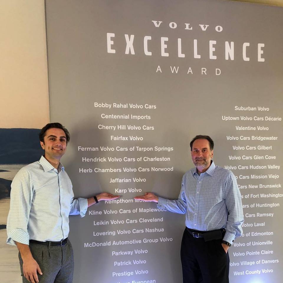 KARP VOLVO CARS AWARDS | Karp Volvo