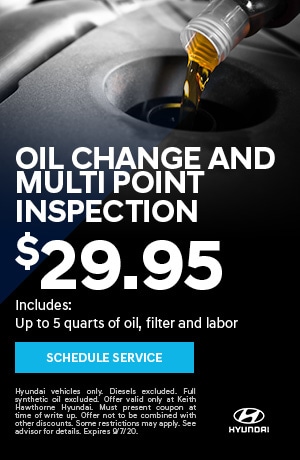 Hyundai Service Specials & Coupons: Keith Hawthorne Hyundai of Gastonia