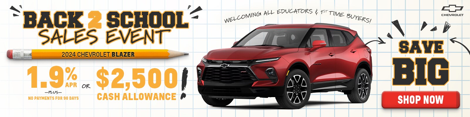 Monthly Specials | Kempton Chevrolet
