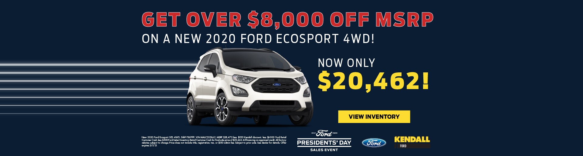 New and Certified Ford Dealership | Used Cars in Eugene | Kendall Ford ...