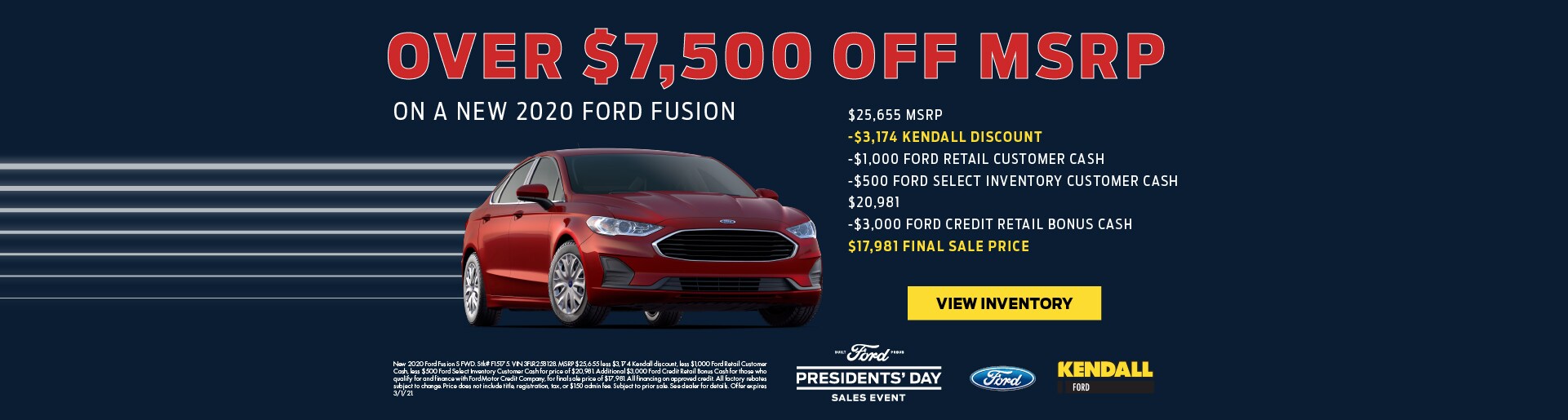 New and Certified Ford Dealership | Used Cars in Eugene | Kendall Ford ...