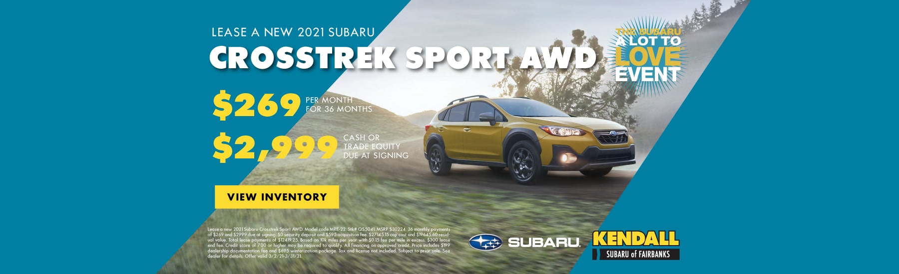 New, Certified, & Used Subaru Dealer | Kendall Subaru of Fairbanks