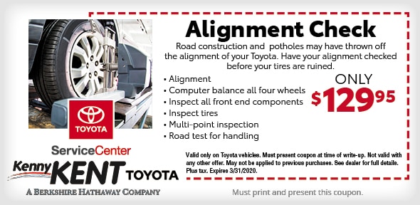 Wheel Alignment Coupon Evansville Toyota Service Center | Service Specials