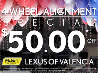 Service Center | Lexus Service | Keyes Lexus of Valencia
