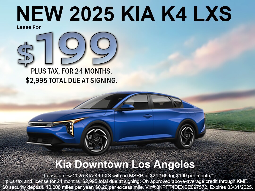 Lease & Finance Deals | KIA Downtown Los Angeles