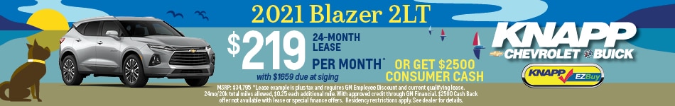 New Cars For Sale in Blissfield | Knapp Chevrolet Buick