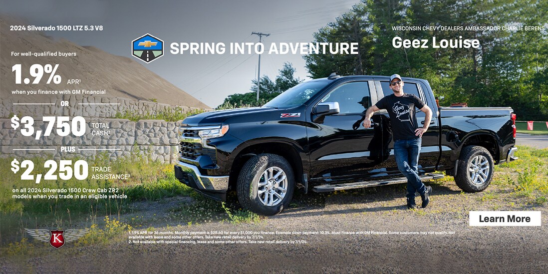 Visit Kocourek Chevrolet | Local Chevy Dealer in Wausau, WI