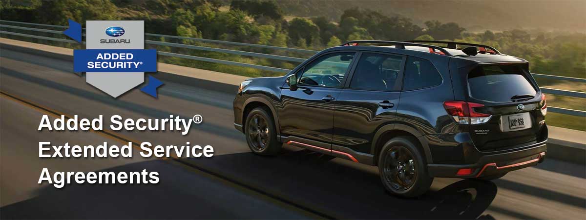 Added Security on Subaru Extended Service Contract at Koeppel Subaru