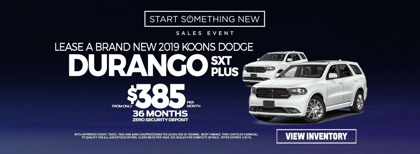 Koons Tysons Chrysler Dodge Jeep and Ram Dealership In Fairfax County