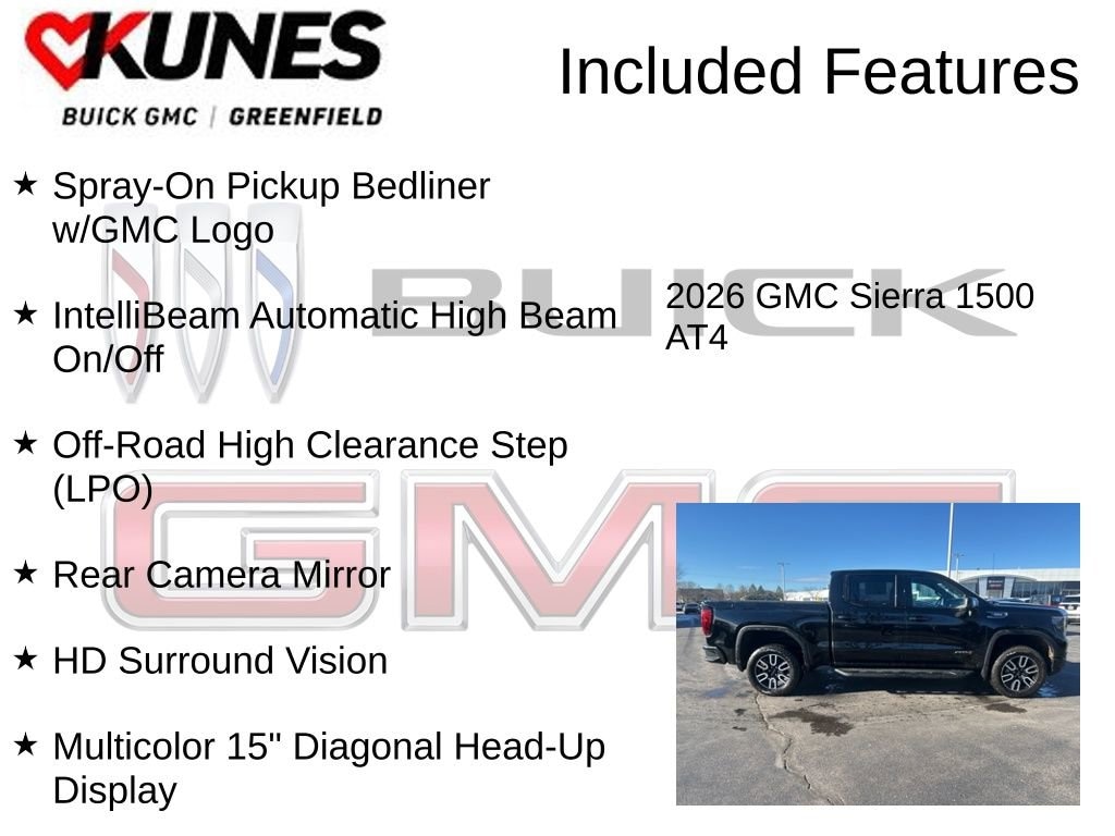 New 2026 GMC Sierra 1500 For Sale at Kunes Chevrolet GMC of Elkhorn ...