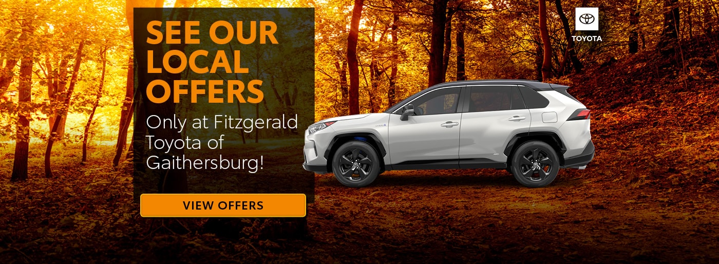 New & Used Toyota Dealer Gaithersburg | Fitzgerald Toyota Near Germantown