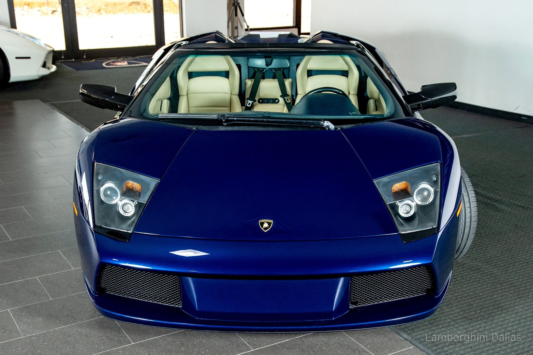 Dark Blue Lamborghini Murcielago