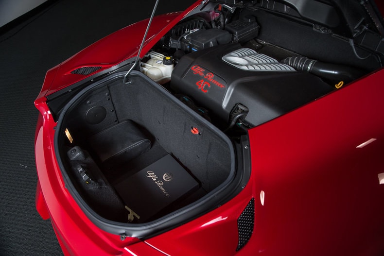 Alfa Romeo 4c Engine Bay