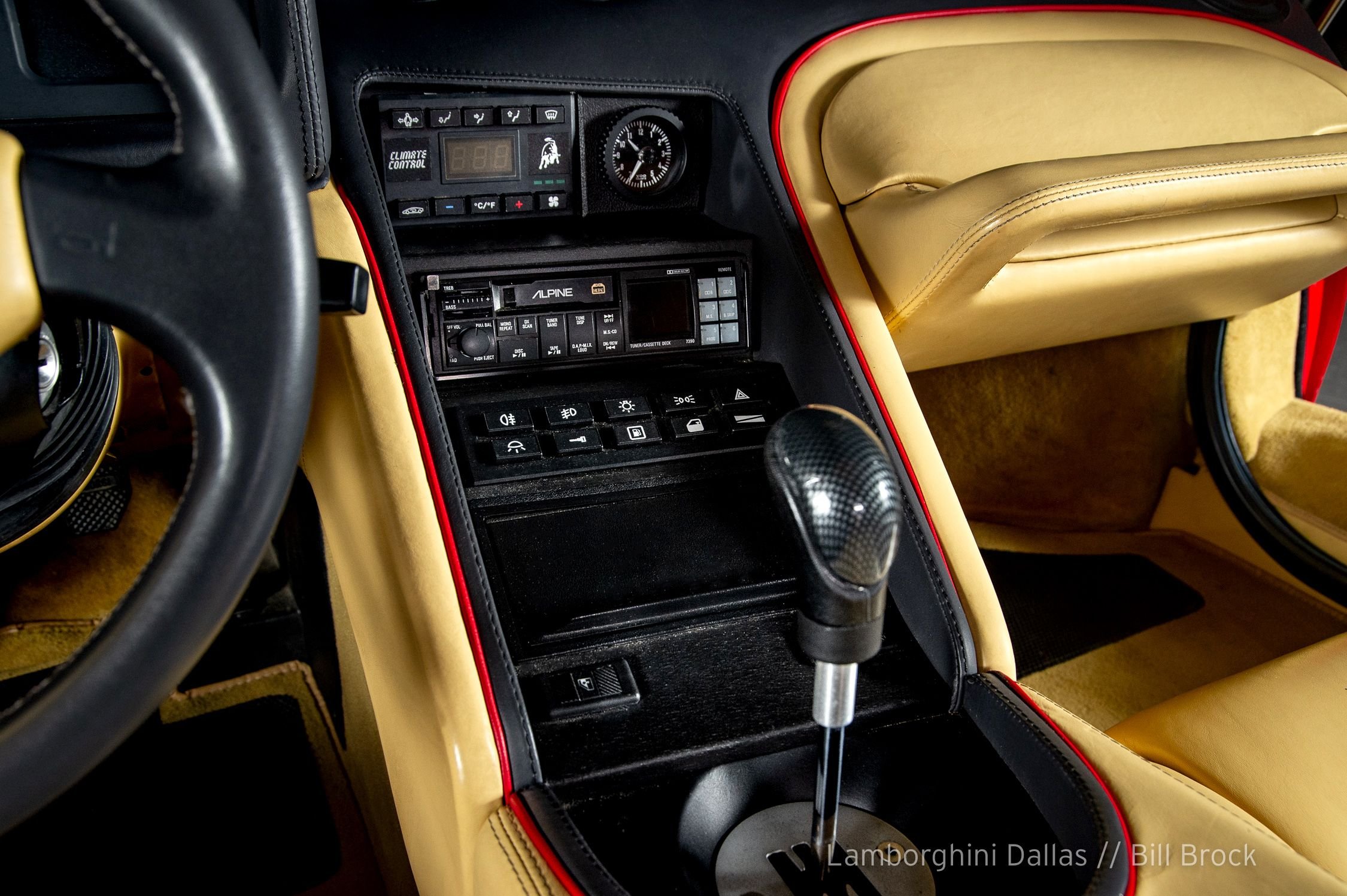 1991 Lamborghini Diablo Interior