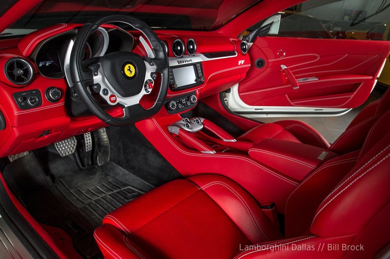 Ferrari Ff Red Interior