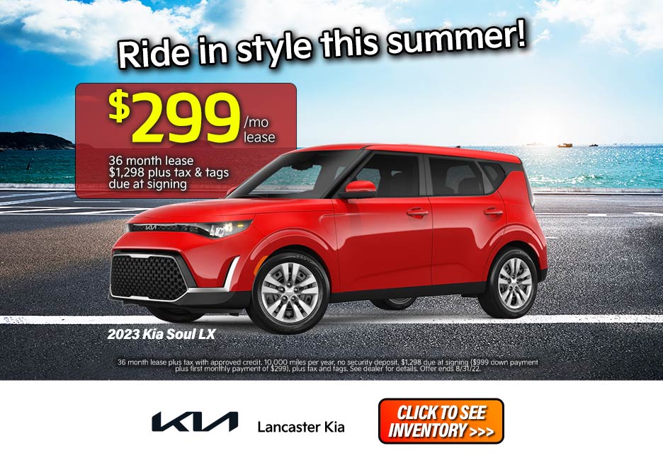 Monthly Specials | Lancaster Kia