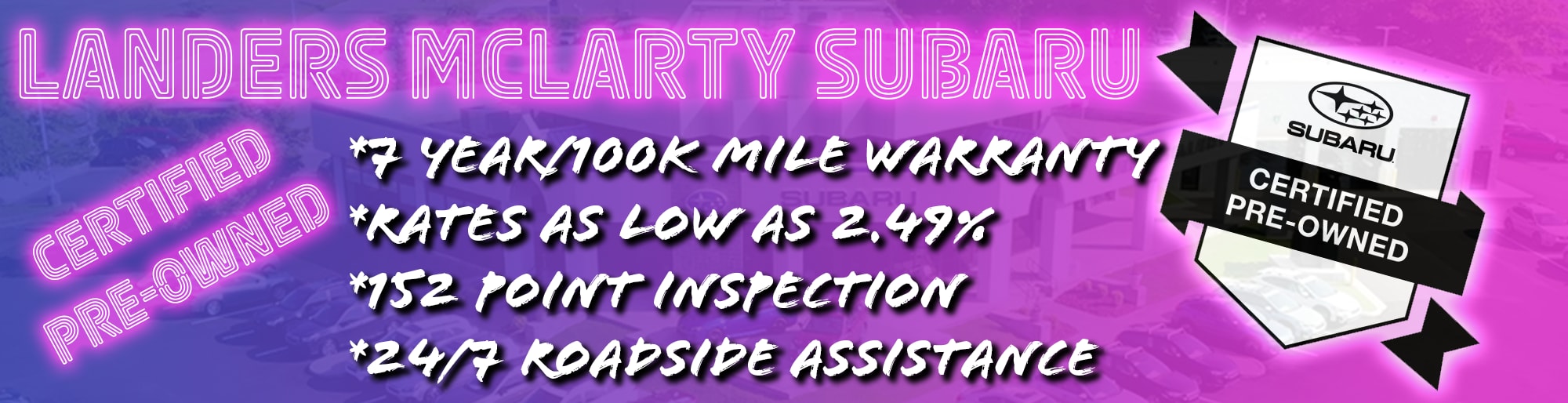 Certified Pre-Owned Inventory | Landers McLarty Subaru