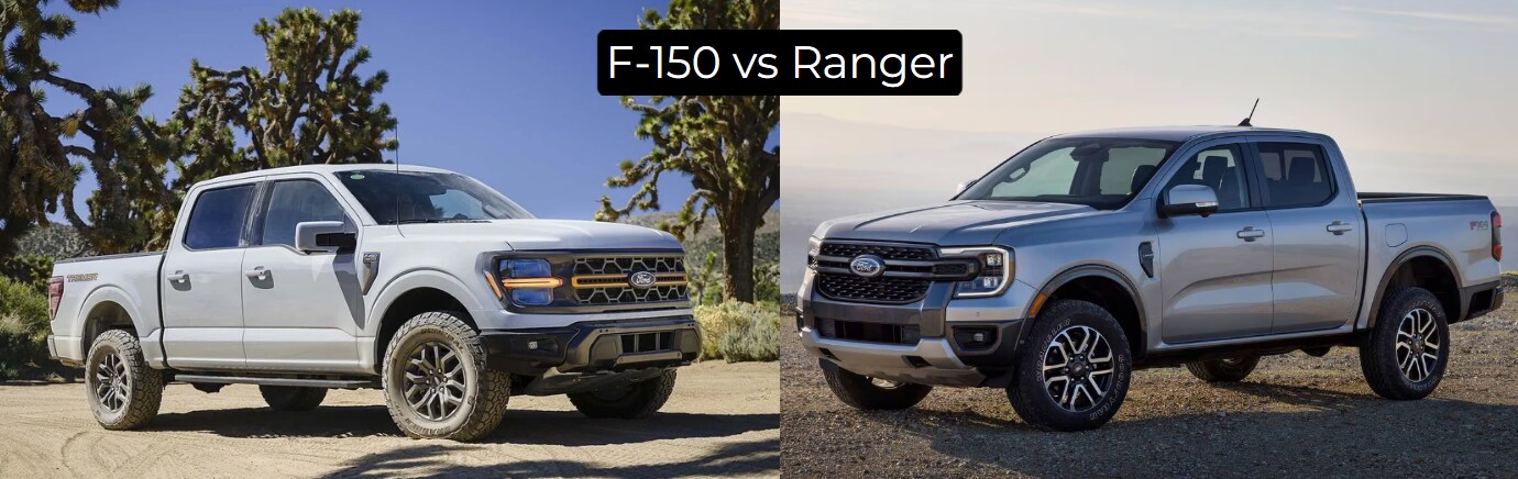 Compare Ford Ranger vs. F-150 | Top Pick-Up Trucks at Landers Ford South