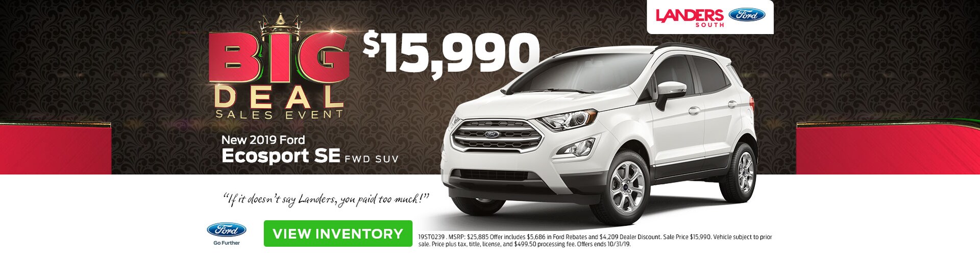 Landers Ford South | Ford Dealership in Southaven MS