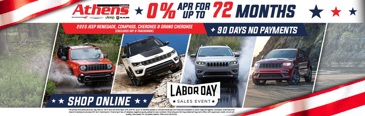 Athens Dodge Chrysler Jeep RAM – Dealership Near Winder, GA