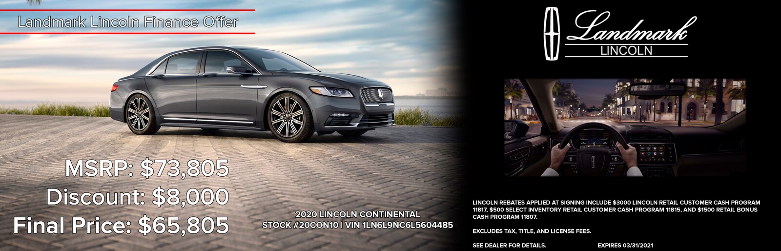 New and Used Lincoln Car Dealership located in Englewood CO | Landmark ...