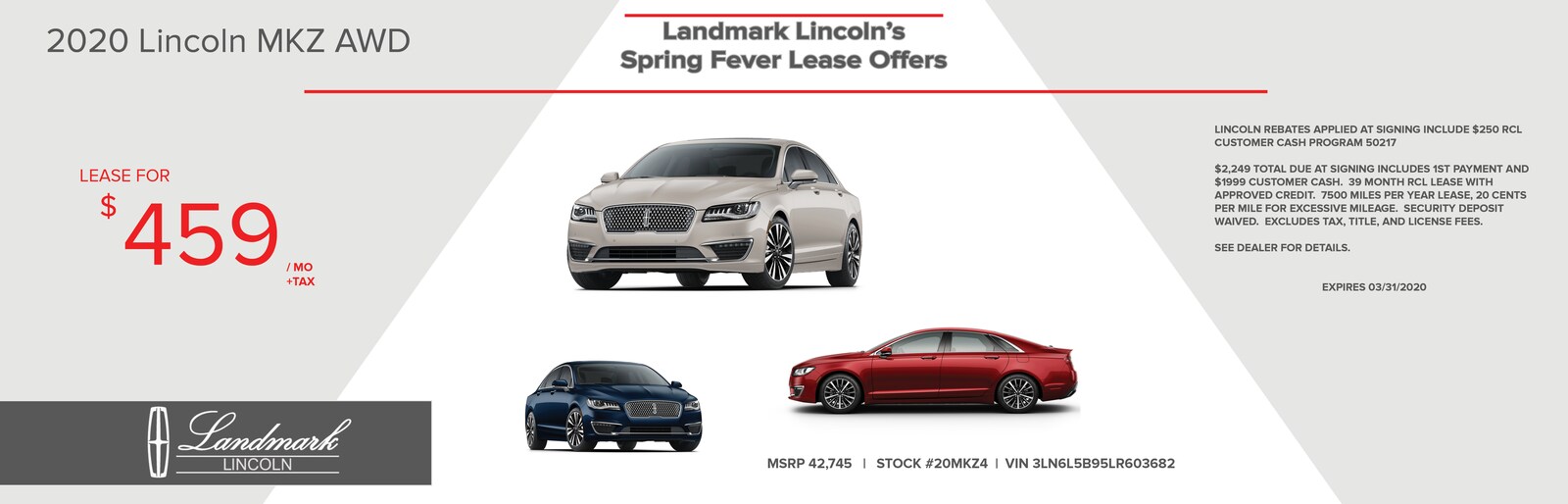 New and Used Lincoln Car Dealership located in Englewood CO | Landmark ...