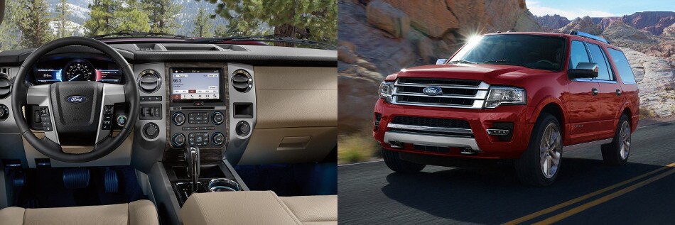 2017 Ford Expedition vs. Chevy Tahoe in Springfield, IL | Landmark Ford