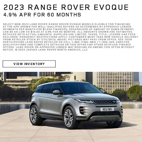 New Vehicle Specials | Land Rover Roaring Fork
