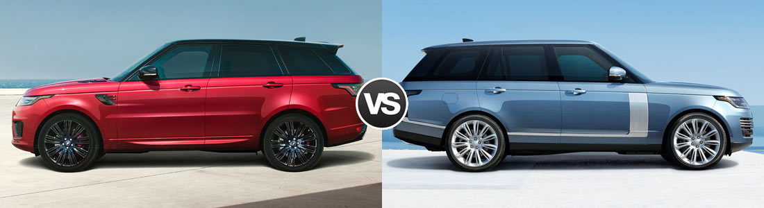 Compare 2019 Range Rover Sport vs Range Rover | San Diego CA