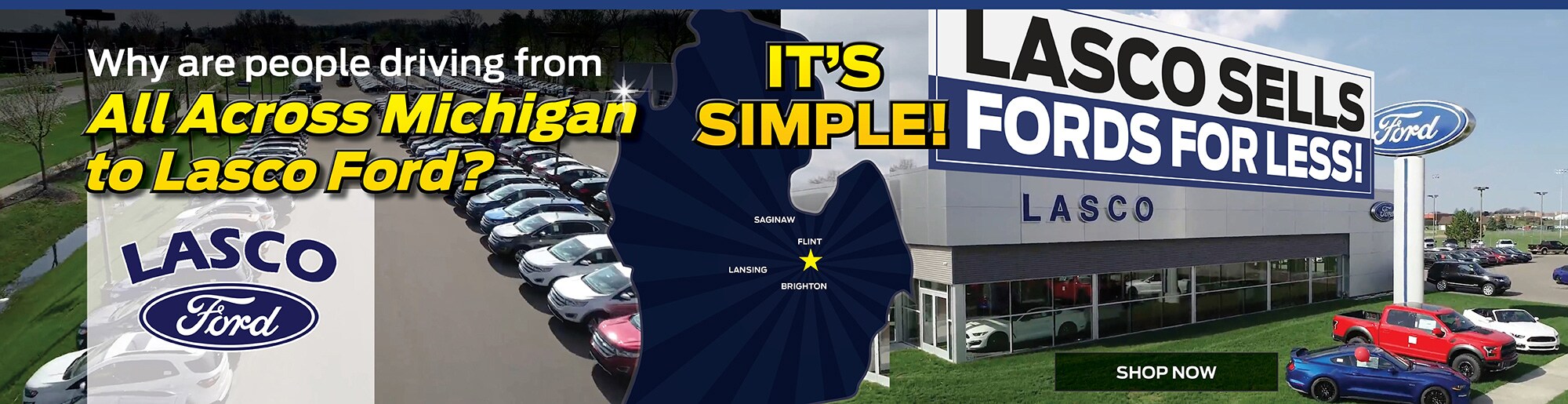 Lasco Ford | New Ford & Used Car Dealer in Fenton, Michigan | Serving ...