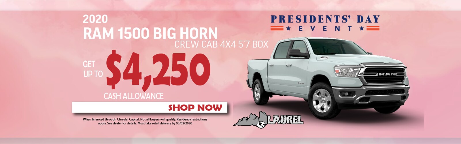 Laurel Chrysler Dodge Jeep Ram in Johnstown | New and Used Cars & Trucks