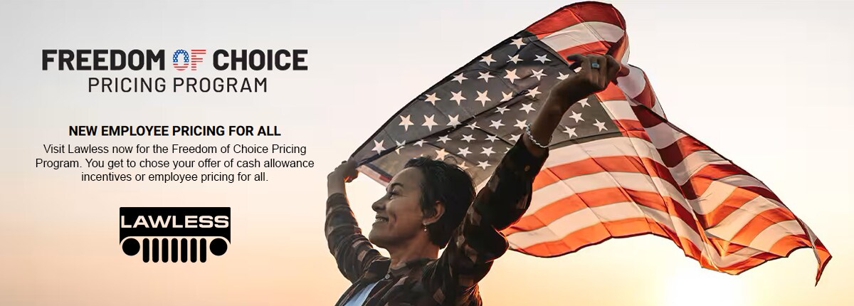 Lawless Chrysler Dodge Jeep Ram Dealership in Woburn