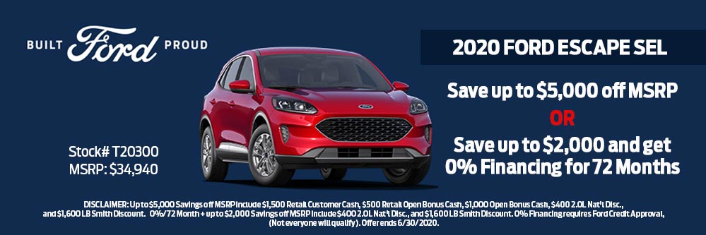 June Specials | L.B. Smith Ford Sales