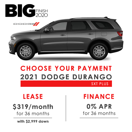 New Dodge Lease and Finance Offers | Lester Glenn Dodge | Near Jackson, NJ