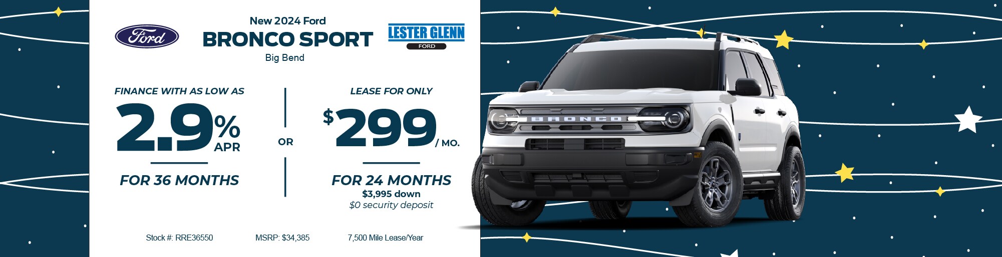 Lester Glenn Ford Bronco Sport Special | Lester Glenn Ford