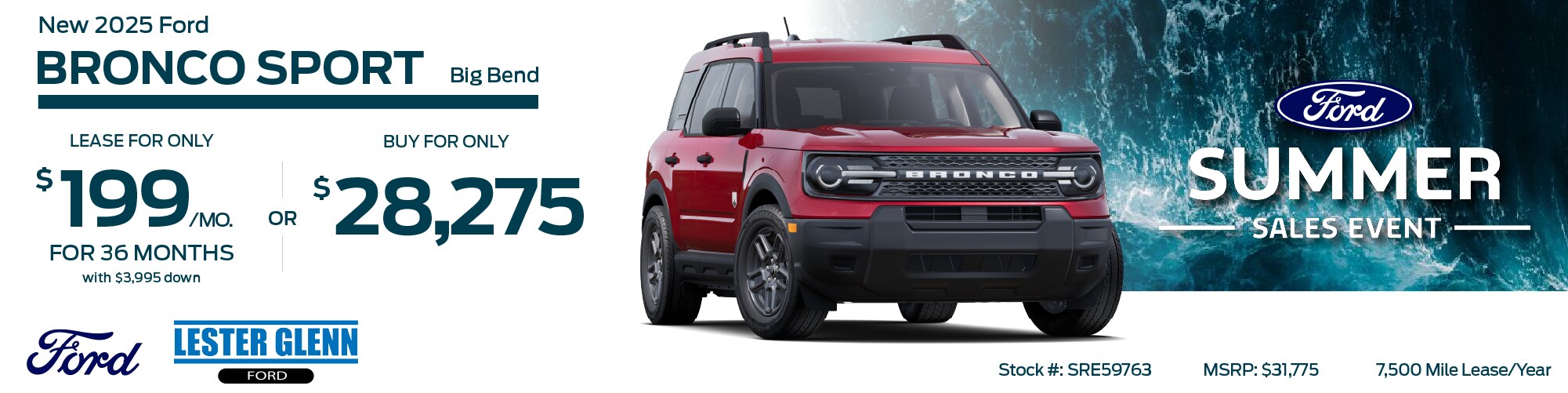 Lester Glenn Ford Bronco Sport Special | Lester Glenn Ford