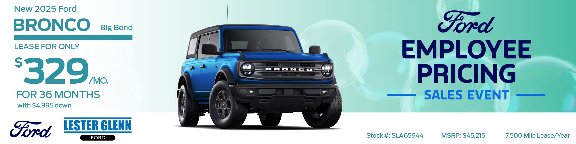 Lester Glenn Ford Bronco Special | Lester Glenn Ford