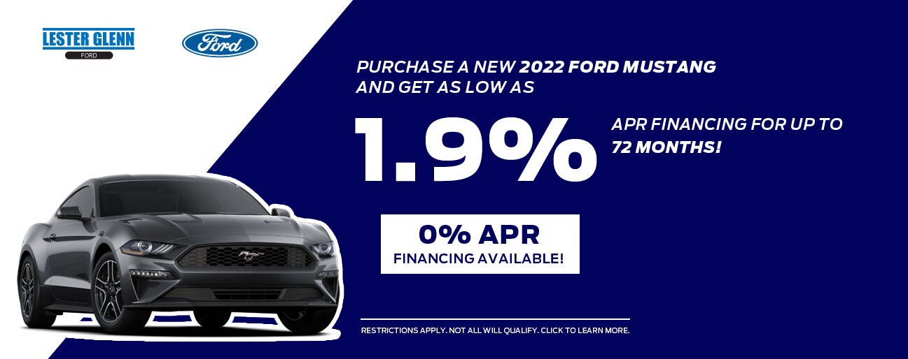 2022 Ford Mustang Specials At Lester Glenn Ford in Ocean Township, NJ ...