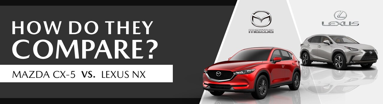 The 2019 Mazda CX-5 Compared with the 2019 Lexus NX | Lester Glenn Mazda