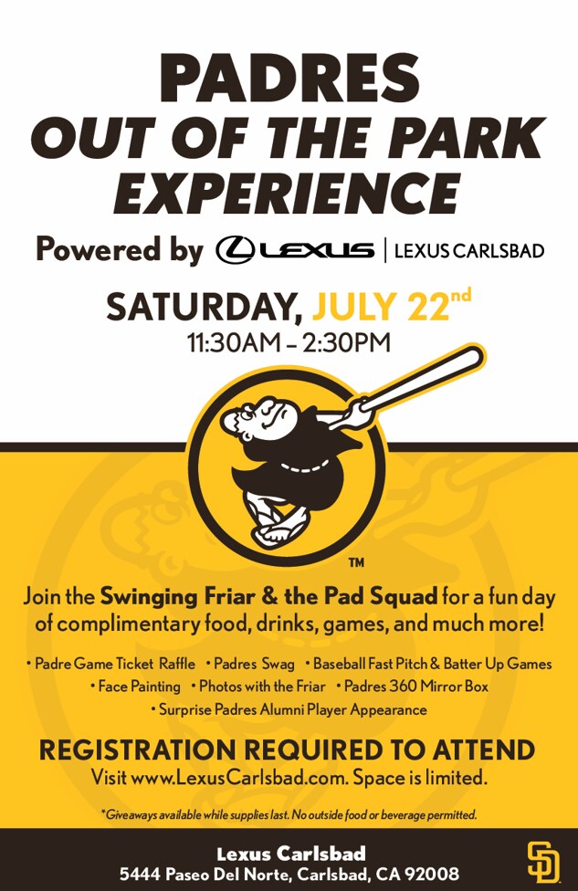 San Diego Padres Event | Lexus Carlsbad