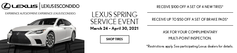 Schedule Lexus Service & Auto Repair | Lexus Escondido