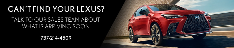 New Lexus® Cars For Sale Austin TX - Lexus of Austin