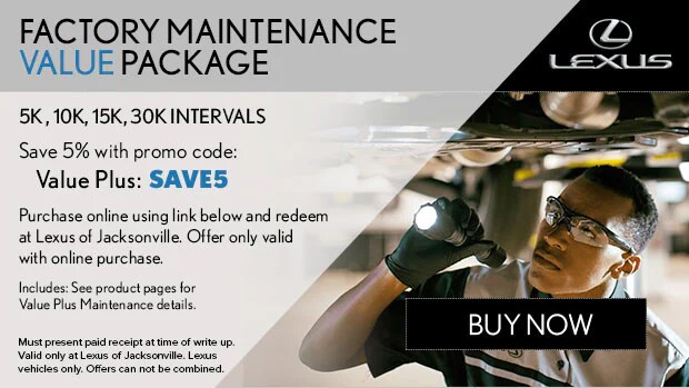 Lexus Service Specials | Car Service | Lexus of Jacksonville