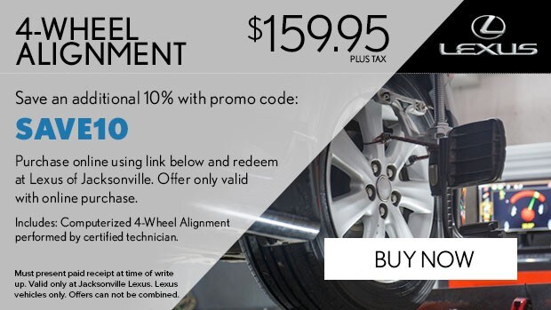 Lexus Service Specials | Car Service | Lexus of Jacksonville