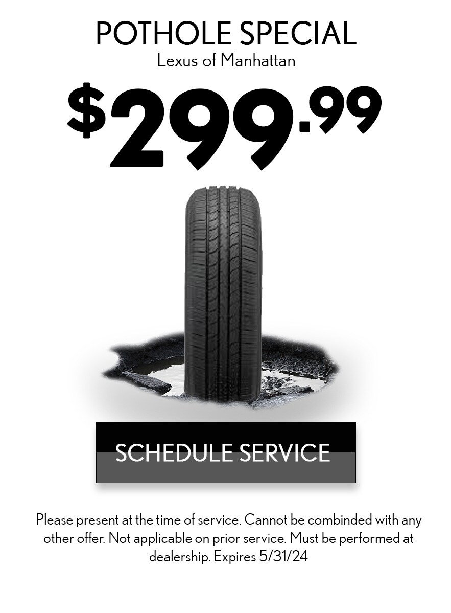 Lexus Service Specials | Auto Maintenance & Repair Center in NYC