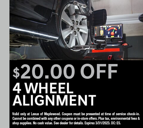 Lexus Service Coupons Near St. Paul, MN | Lexus of Maplewood